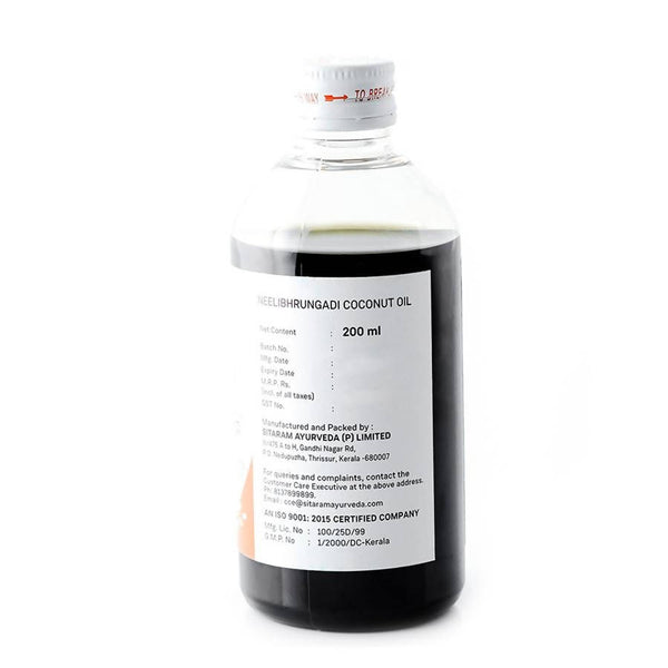 Buy Sitaram Ayurveda Neelibhrungadi Coconut Oil Online at low price