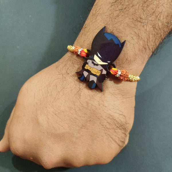 bhai please batman wooden rakhi