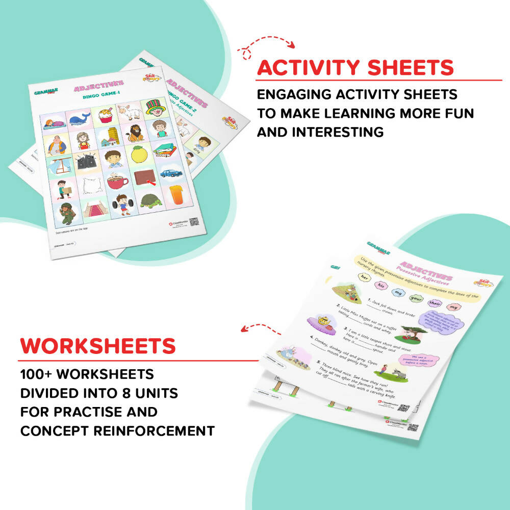 Buy ClassMonitor Skill Booster English Grammar Learning Kit Online.