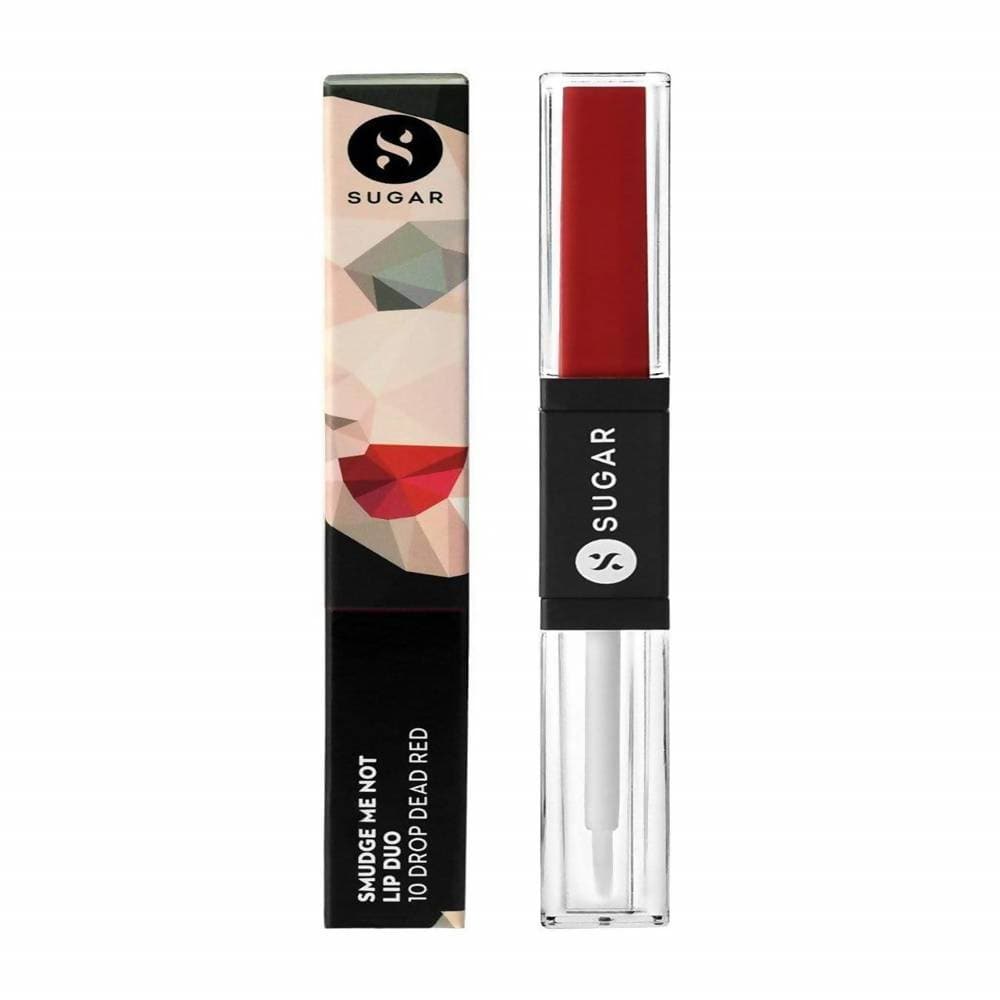 Buy Sugar Smudge Me Not Lip Duo - Drop Dead Red (Red)