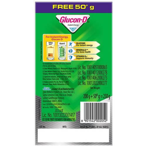 Buy Glucon-D Instant Energy Health Drink - Regular online at low