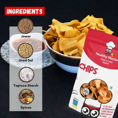 Buy Healthy Master Light & Crispy Jowar Chips Online at low price.