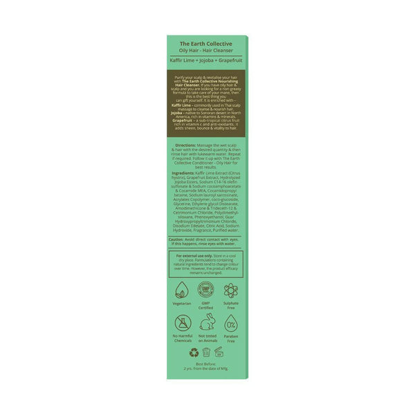 Buy The Earth Collective Hair Cleanser - Oily Hair- Shampoo Online at ...