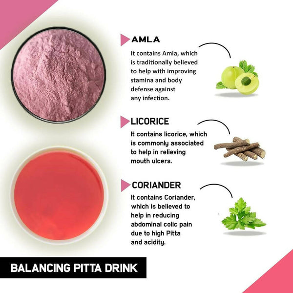 Buy Just Vedic Balancing Pitta Drink Mix Online at Best Price | Distacart