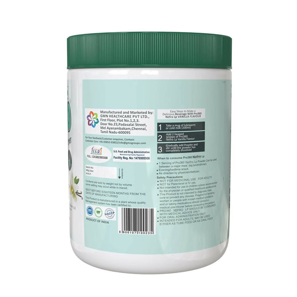 Buy Pro360 Nefro LP (fka Nephro LP) Non-Dialysis Care Protein Powder ...