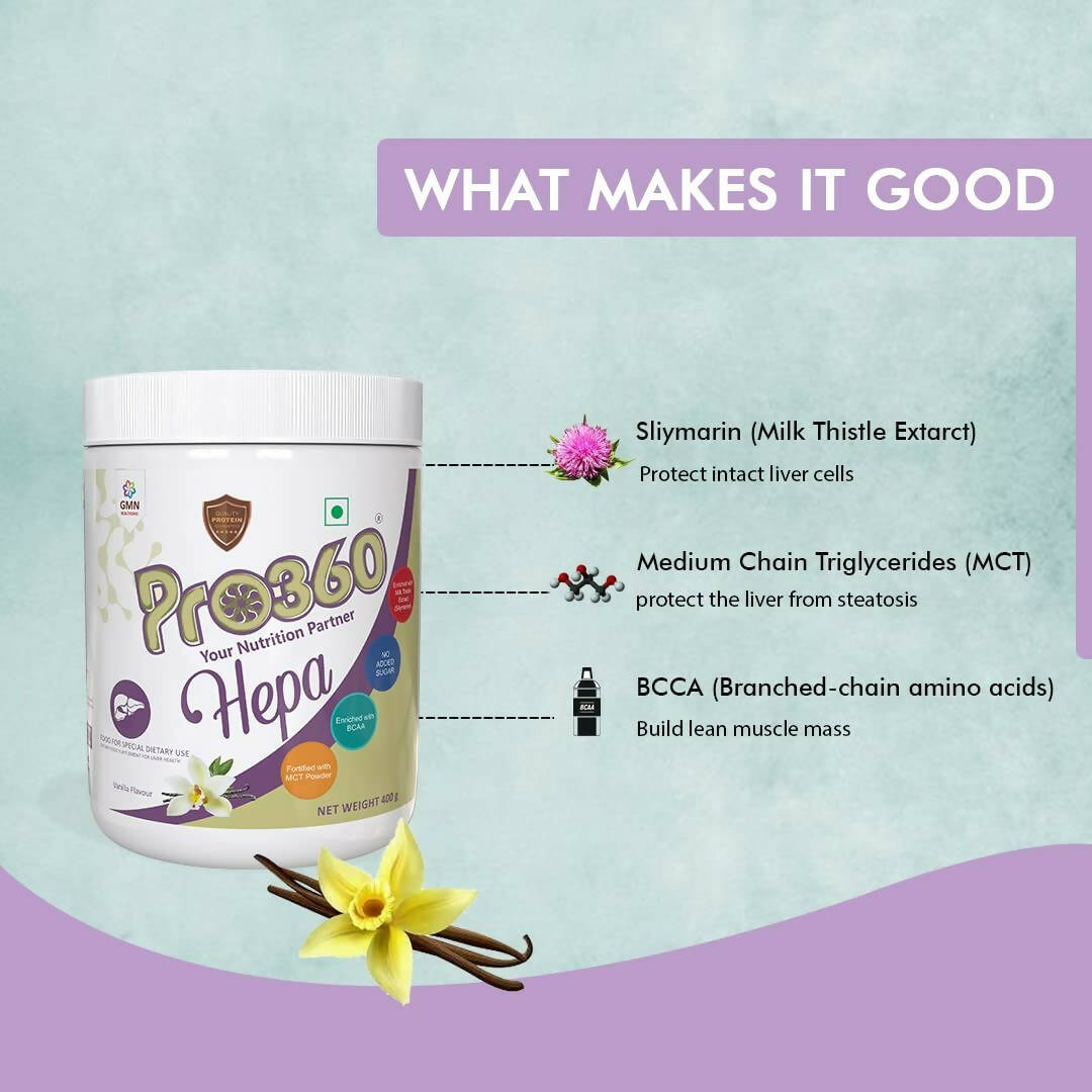 Buy Pro360 Hepa Liver Care Protein Powder Online at Best Price | Distacart