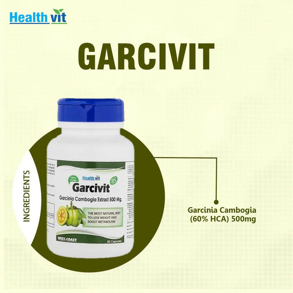 Buy Healthvit Garcivit Capsules Online at Best Price | Distacart
