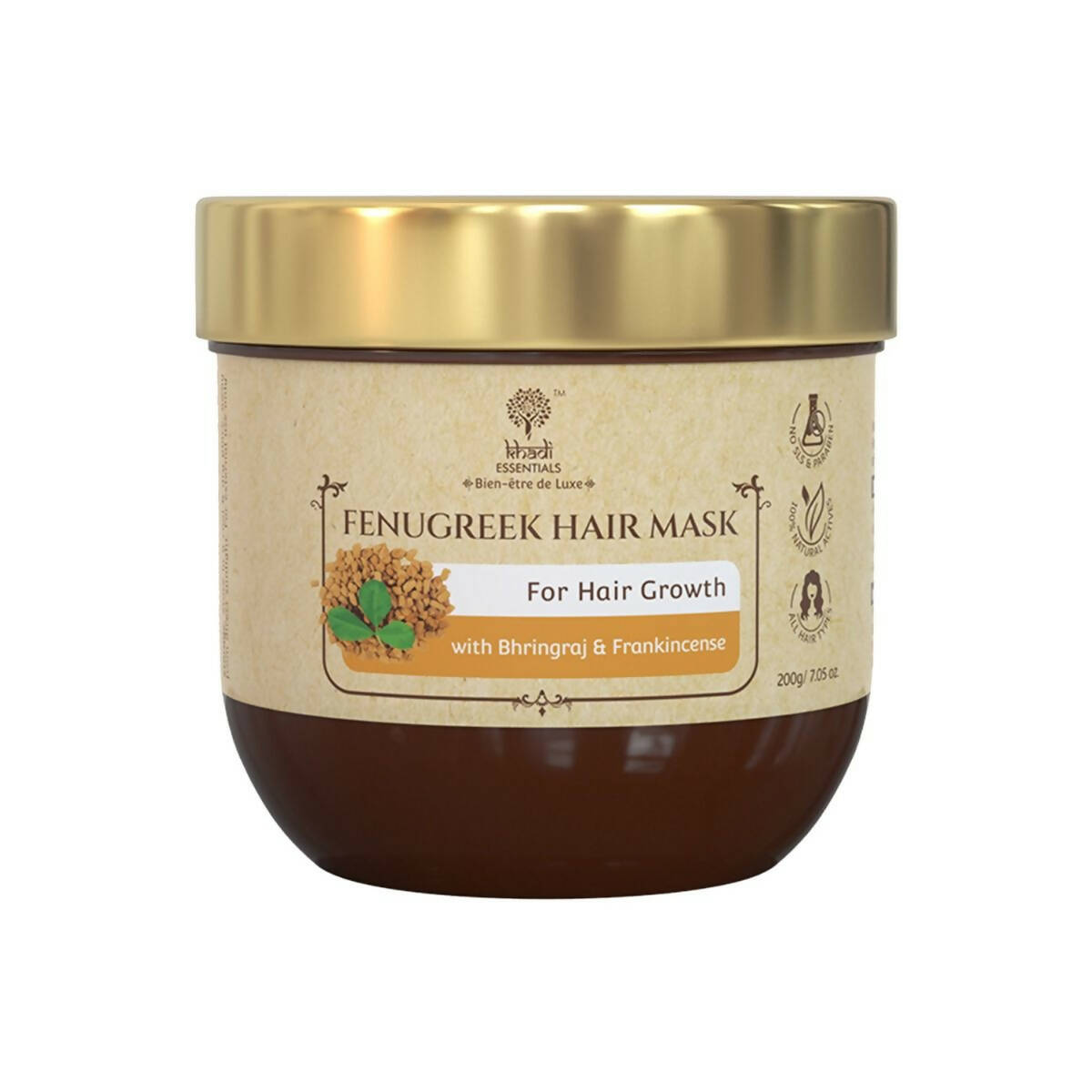 Buy Khadi Essentials Fenugreek Hair Mask Online at Best Price | Distacart